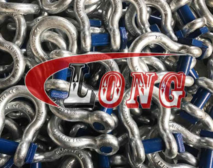 Bow Shackle Square Head Pin High Tensile Wholesale Trawling Shackle ...