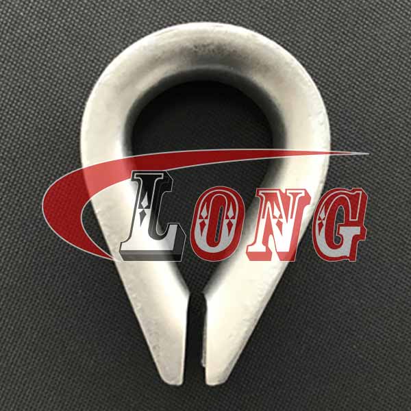 DIN 6899 B Galvanized Wire Rope Thimble Wholesale Wire Rope Thimbles ...