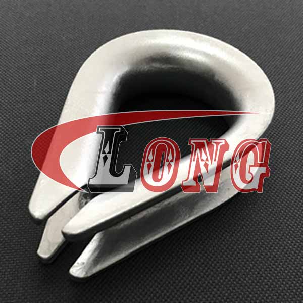 DIN 6899 B Galvanized Wire Rope Thimble Wholesale Wire Rope Thimbles ...